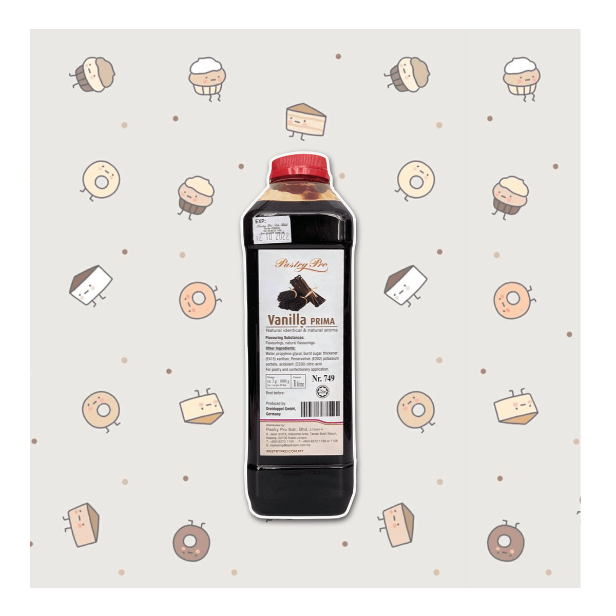 Prima Vanilla Essence – unitedbakerysupplies